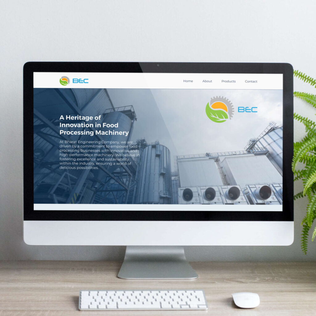 Bharat Engineering Company - Website Design